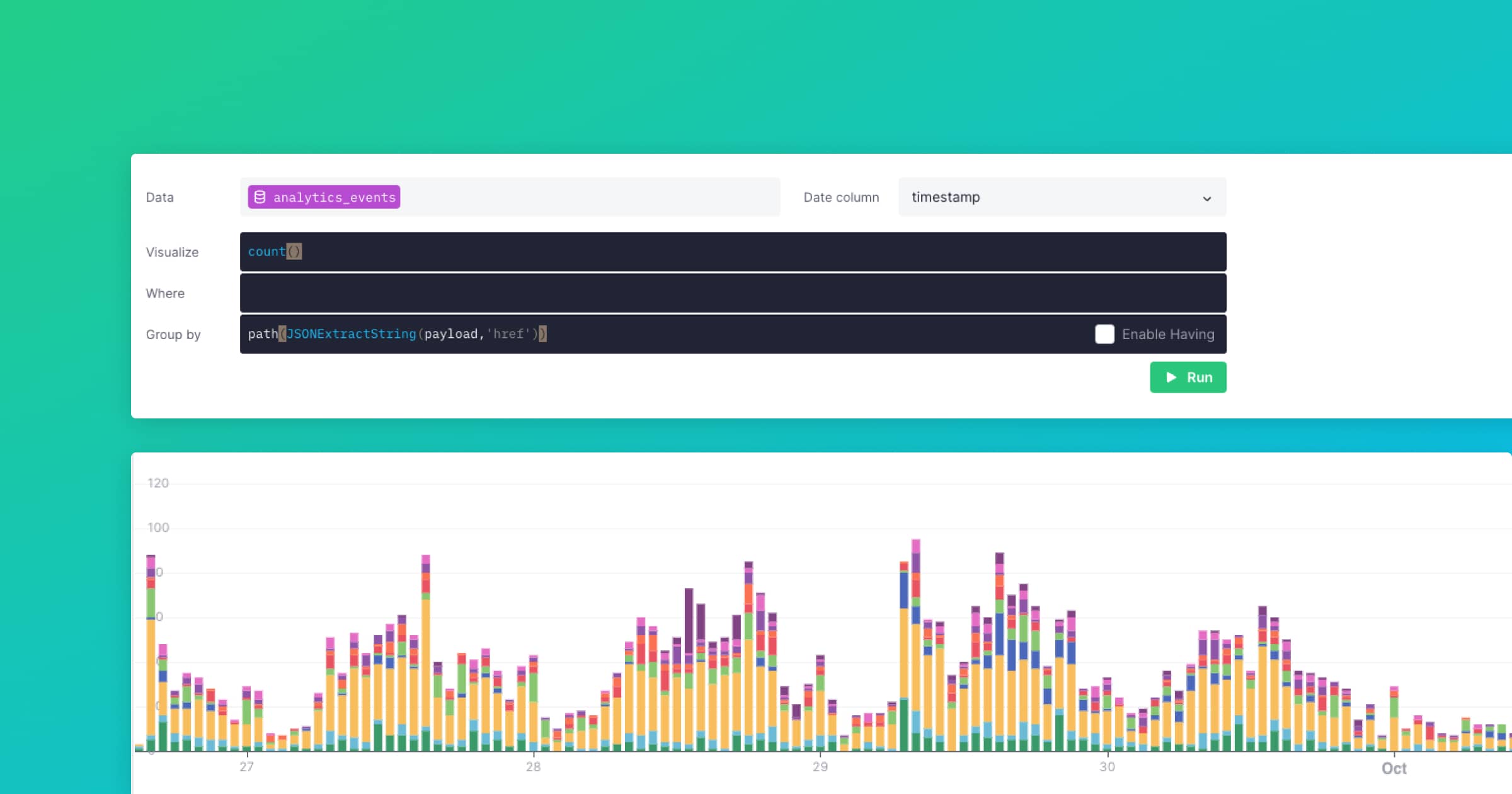 Announcing the Time Series UI Feature in Tinybird