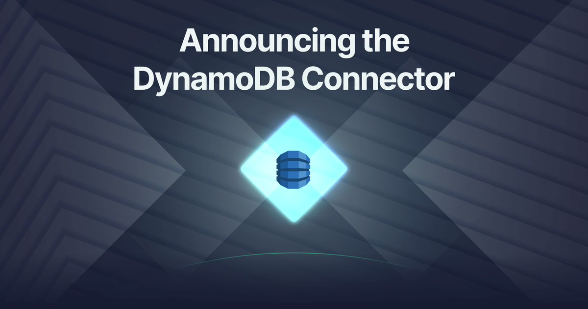 Introducing the Tinybird DynamoDB Connector in public beta